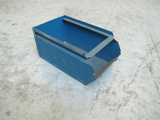1 pallet (180 stuks) stalen, stapelbare opslagbakken, 1 open zijde ...