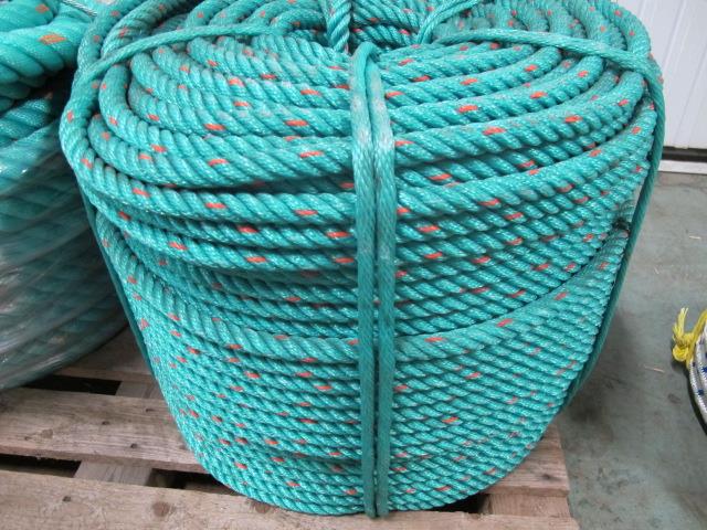 1 rol touw Ø22,0mm 4 strengen met lood ±400mtr - Memax, Online veiling ...