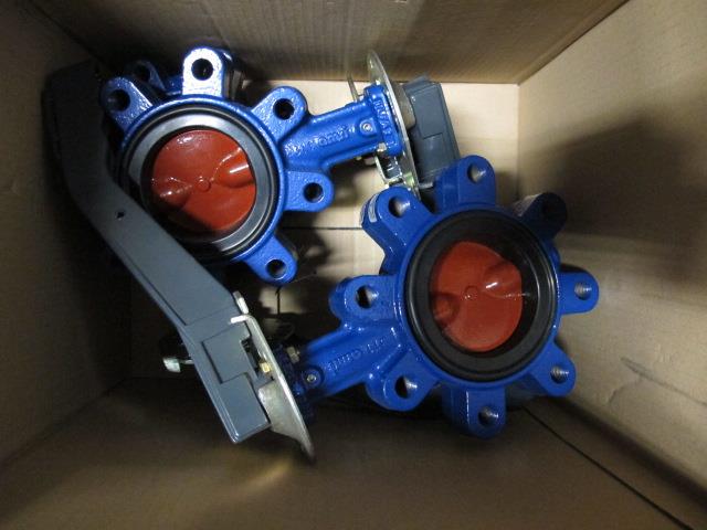 4 stuks nieuwe KSB Isoria 16 vlinderkleppen, PS16Bar, PN16,8 ...