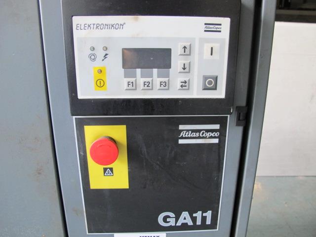 Atlas Copco GA11P comressor, nieuwe olie en nieuwe filters - Memax ...