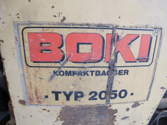 BOKI 2050 diesel graafmachine, 4 hydr. stempels, rotator, 4207 uur ...