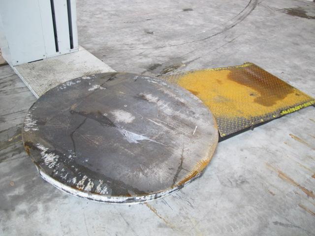 Borst (pallet)wikkelmachine +oprijplaat - Memax, Online veiling van ...