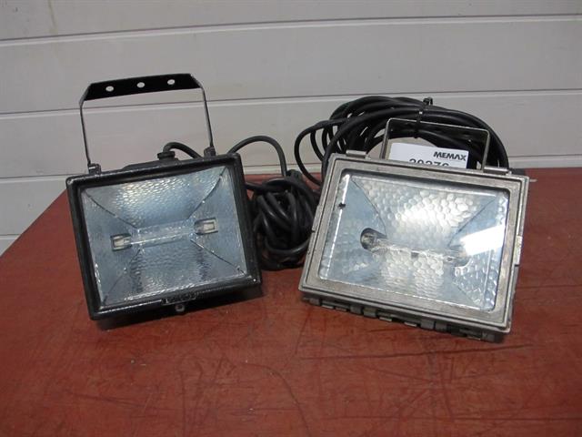 bouwlamp 2 stuks - Memax, Online veiling van metaal, machines en ...