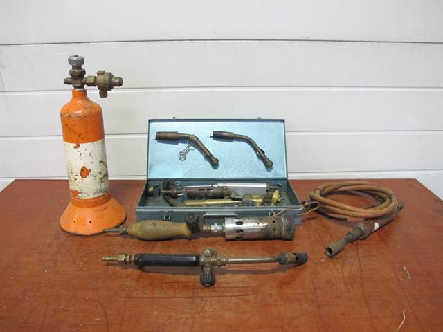 branderset met diverse toebehoren - Memax, Online veiling van metaal ...