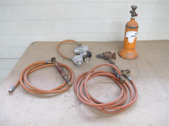 branderset met diverse toebehoren - Memax, Online veiling van metaal ...