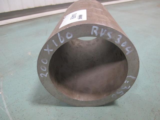 dikwandige buis rvs 304 200x160 lengte 350mm - Memax, Online veiling ...