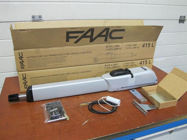 elektrische aandrijving voor een poort FAAC / 2 stuks - Memax, Online ...