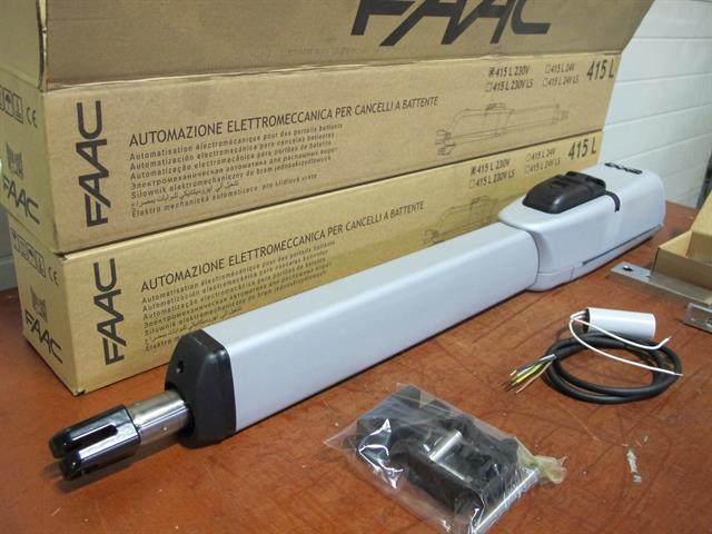 elektrische aandrijving voor een poort FAAC / 2 stuks - Memax, Online ...