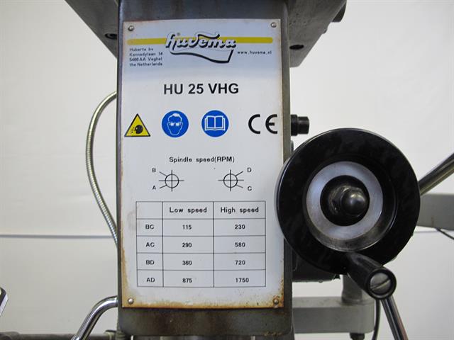 freesmachine Huvema HU25VHG met digitale uitlezing - Memax, Online ...