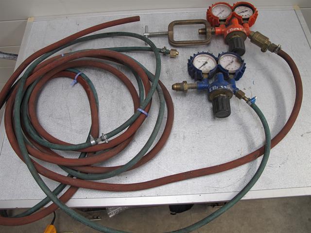 gas- zuurstof slangen set - Memax, Online veiling van metaal, machines ...