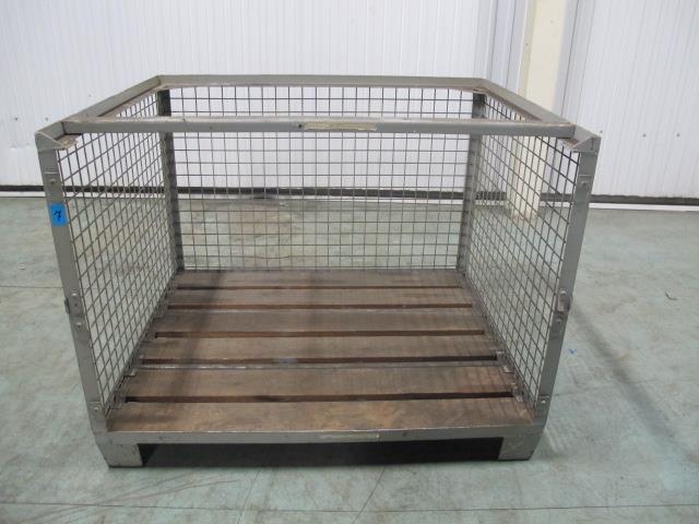 gegalvaniseerde gitterbox met 1 open zijde - Memax, Online veiling van ...