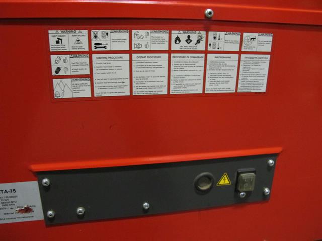 heater Thermobile ITA75 / 70Kw - Memax, Online veiling van metaal ...