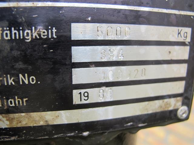 Hywema SB4 steun - bok - Memax, Online veiling van metaal, machines en ...