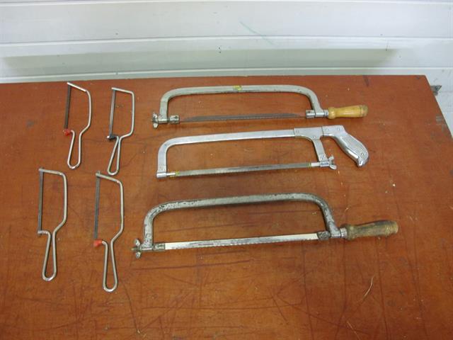 ijzerzaag 7 stuks - Memax, Online veiling van metaal, machines en ...