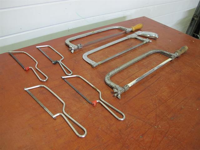 ijzerzaag 7 stuks - Memax, Online veiling van metaal, machines en ...