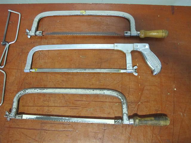 ijzerzaag 7 stuks - Memax, Online veiling van metaal, machines en ...