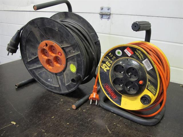 kabel haspel / 2 stuks - Memax, Online veiling van metaal, machines en ...