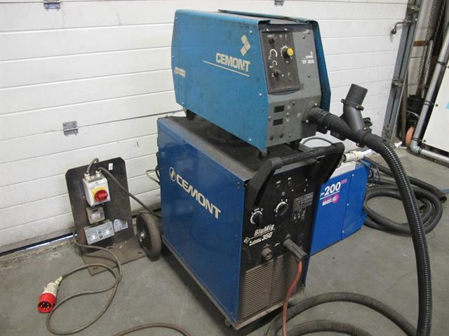 lasapparaat Cemont met draadaanvoer en rookafzuig-unit - Memax, Online ...