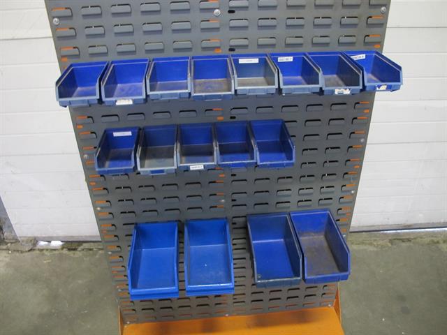 magazijn rek mobiel incl diverse magazijn bakjes - Memax, Online ...