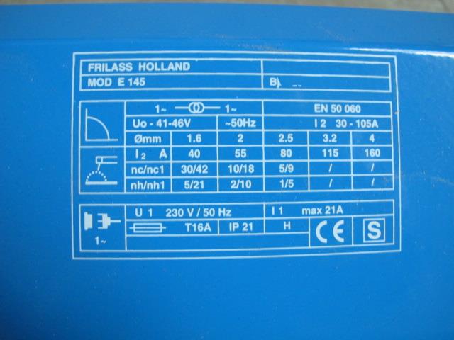 Nieuwe Frilass E145 electrisch lasapparaat, inclusief afbikhamer en ...