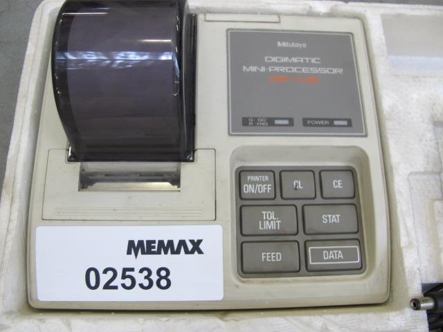 Mitutoyo Digimatic mini-Processor DP-1HS - Memax, Online veiling van ...
