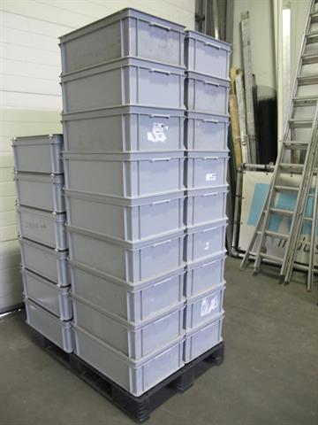 opslagbakken Engels 32 stuks / h22 x 60 x 40cm - Memax, Online veiling ...