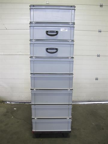opslagbakken Engels 8 stuks / 290 x 400 x 600mm - Memax, Online veiling ...