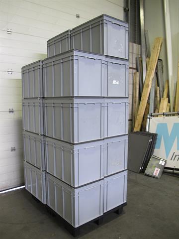 opslagbakken Engels 9 stuks / 440 x 400 x 600mm - Memax, Online veiling ...