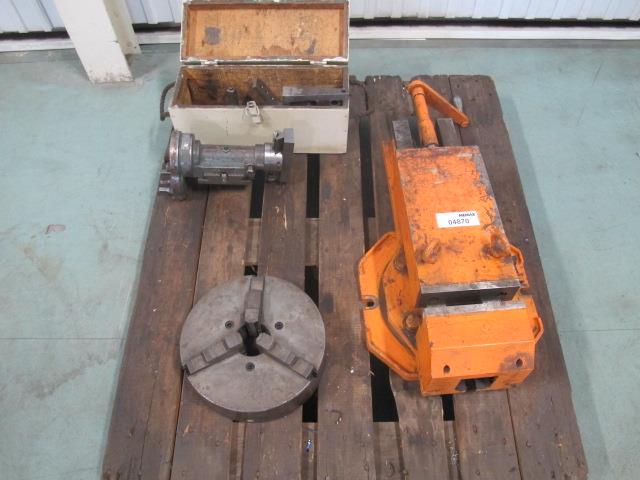 pallet diversen o.a. opspanklem en 3 klauw - Memax, Online veiling van ...