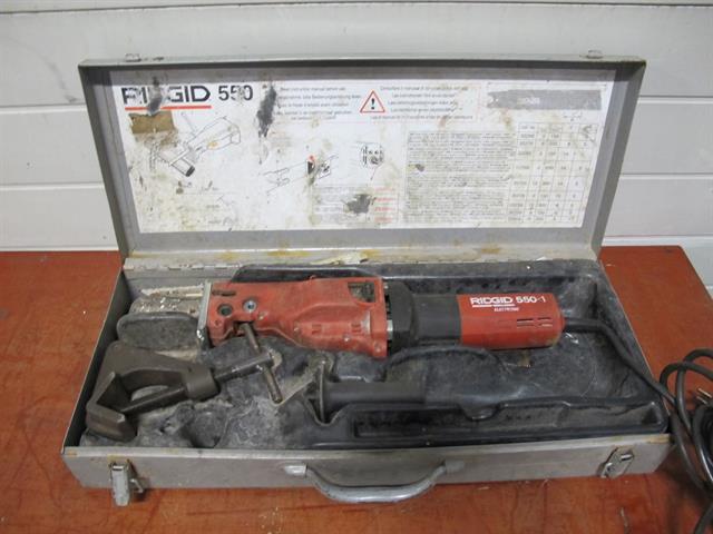 reciprozaag Ridgid 550-1 - Memax, Online veiling van metaal, machines ...