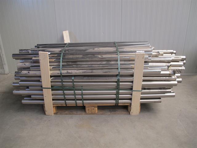 RVS buizen Ø60mm 558kg - Memax, Online veiling van metaal, machines en ...