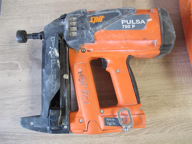 staal - beton tacker Spit 700P pulsa in een koffer - Memax, Online ...