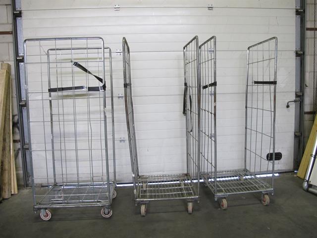 transportkar met 2 zijstukken / 5 stuks - Memax, Online veiling van ...