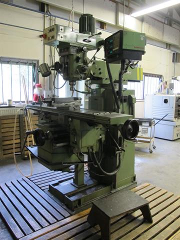 vertikale freesbank TOS Kurim FNK25A incl. ladenkast met frezen - Memax ...