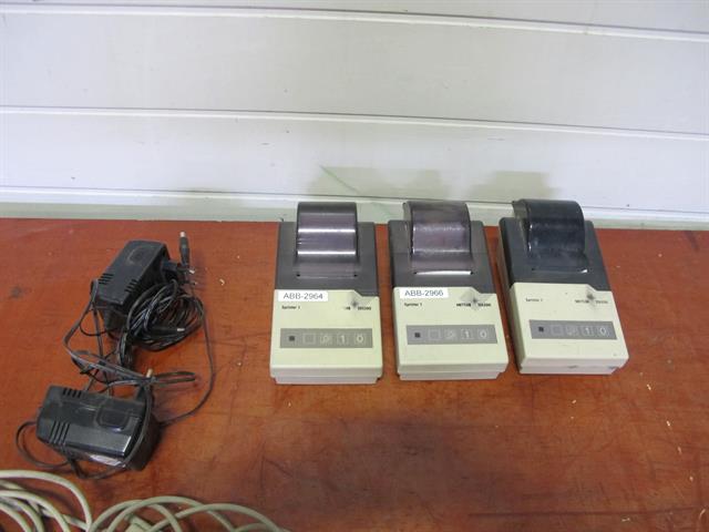 weegbon printer Mettler Toledo / 3 stuks - Memax, Online veiling van ...